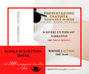 Scuola di scrittura Omero dal 1988 la prima scuola di scrittura in Italia