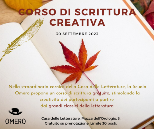 Scuola di scrittura Omero dal 1988 la prima scuola di scrittura in Italia